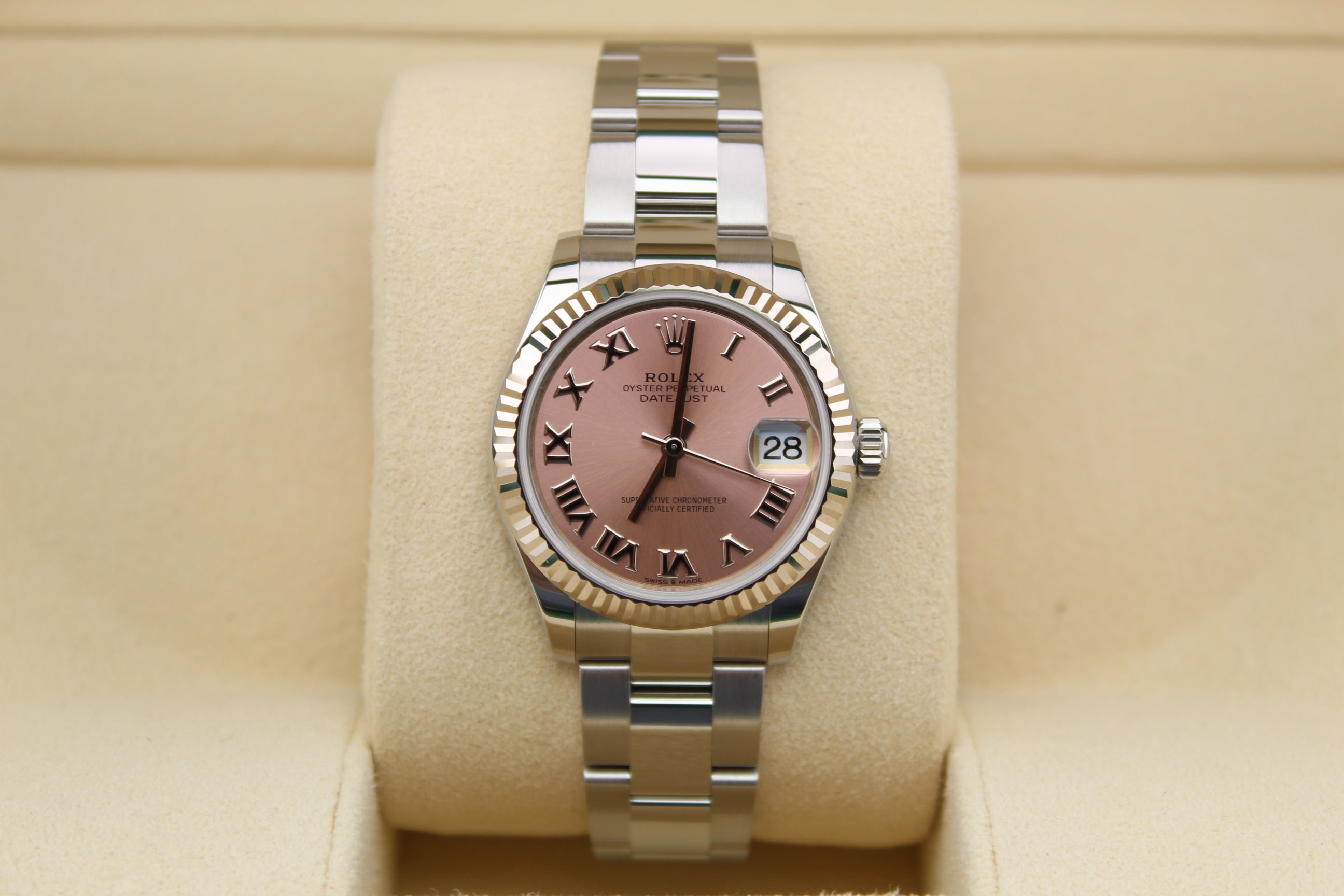 Rolex Datejust 31mm Pink Roman numerals – DGH Jewellers